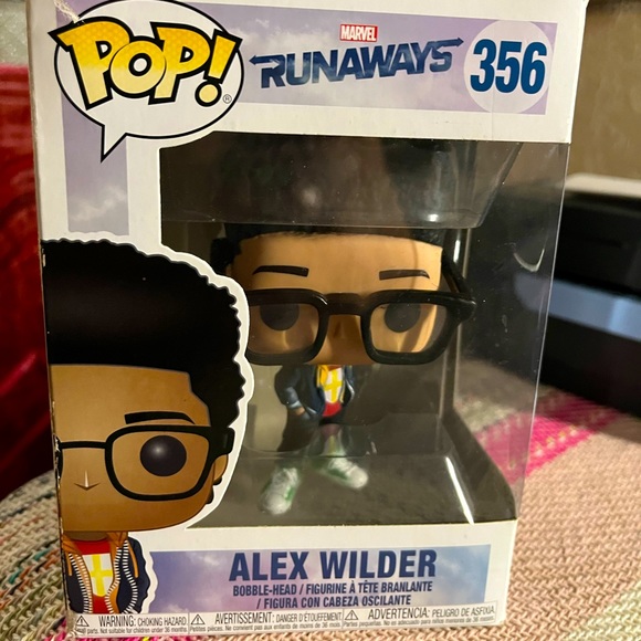 Funko | Toys | Funko Alex Wilder Runaways X Pop Marvel Vinyl Figure ...